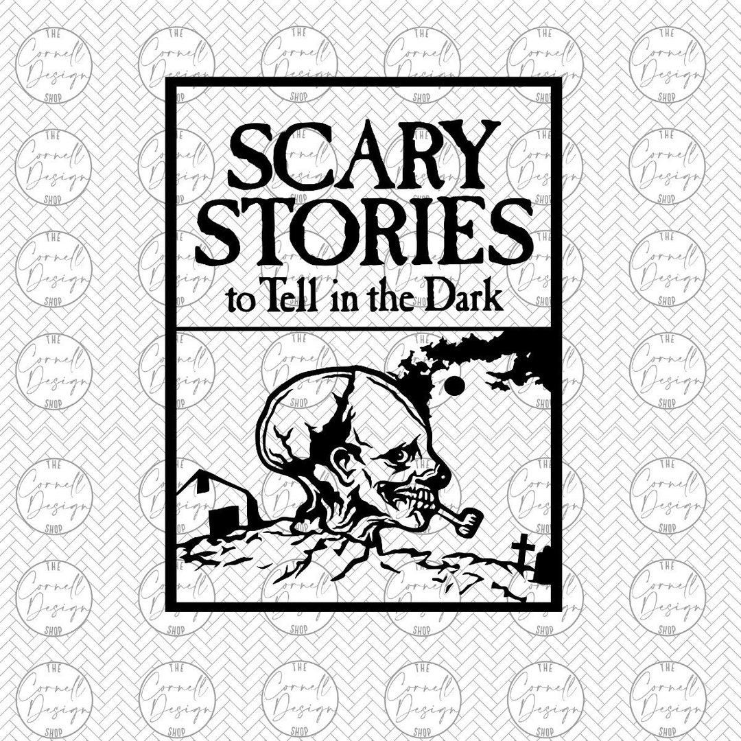 Scary Stories to Tell in the Dark Book Cover SVG PNG DXF Jpg - Etsy