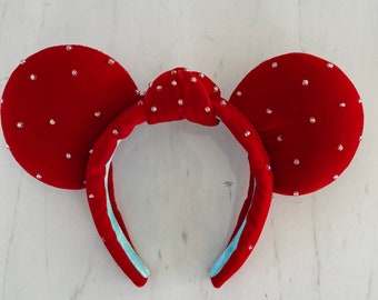 Red Mouse Ears | Etsy