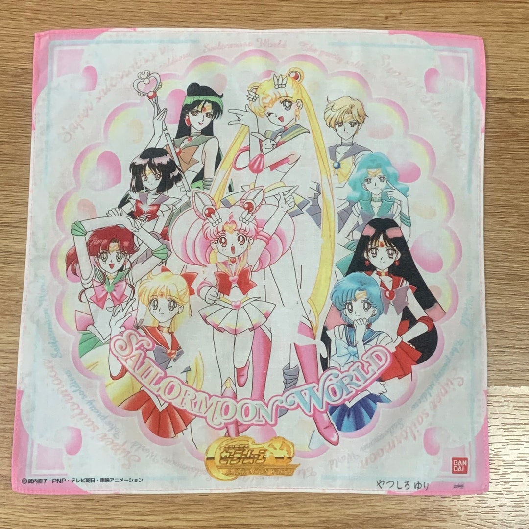 Vintage Pretty Guardian Sailor Moon Handkerchief 597 - Etsy
