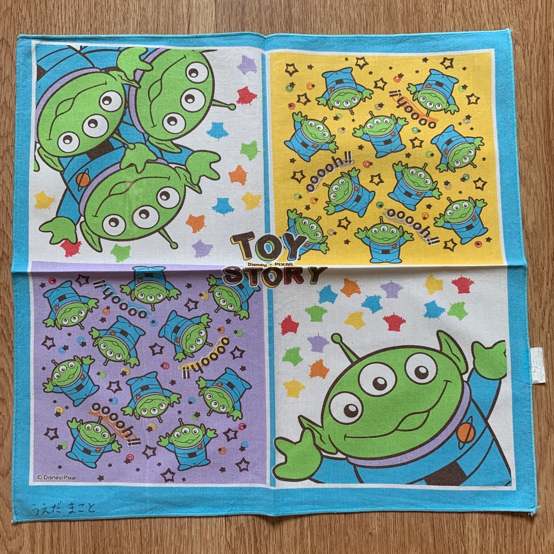 Vintage Greenman Toy Story Handkerchief 1041 - Etsy