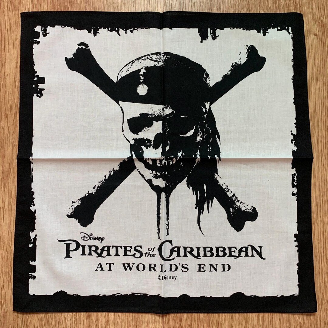 Pirates of the Caribbean Handkerchief 1635 - Etsy