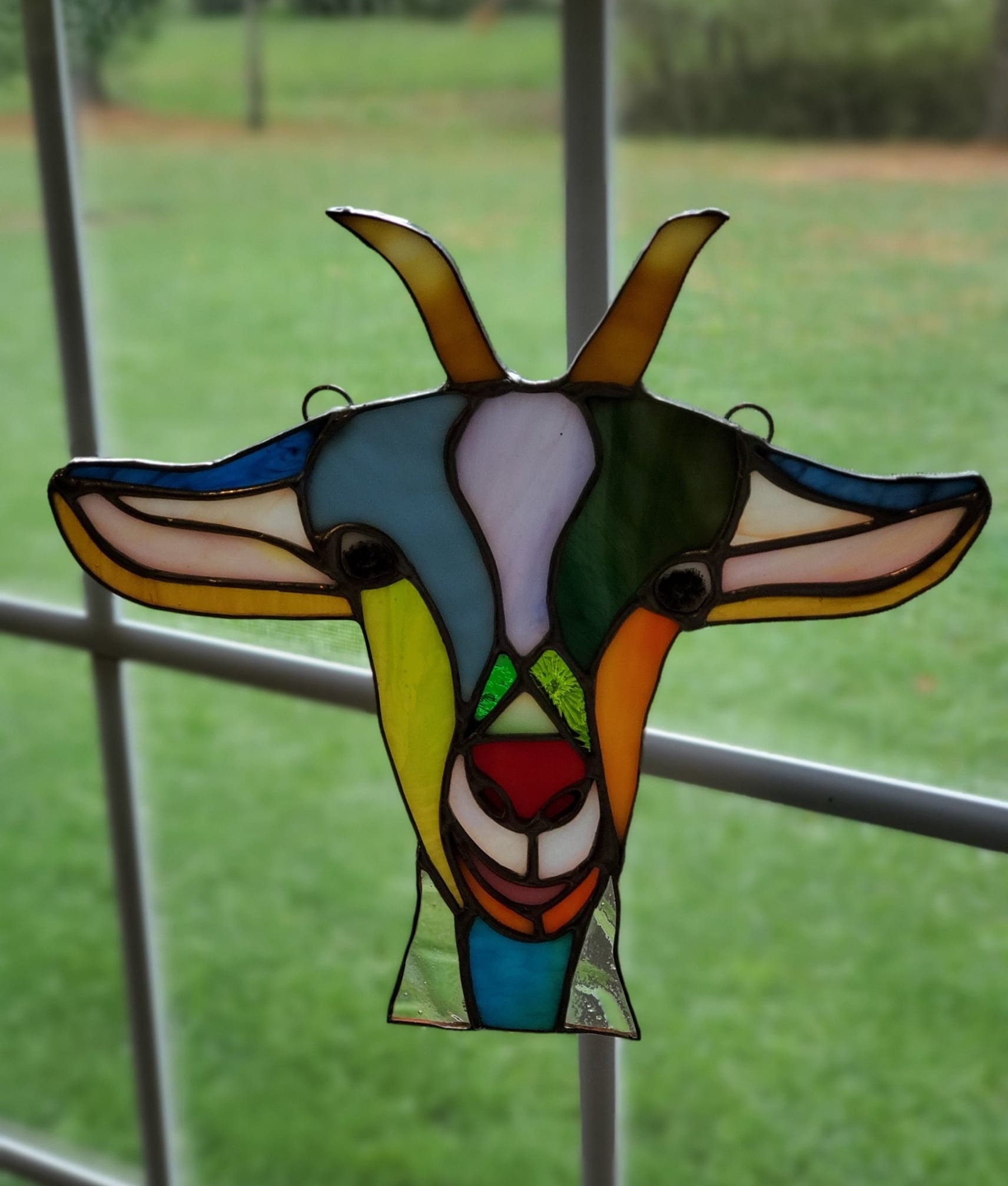 Funky Rainbow Goat **made to Order** - Etsy