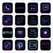 App Icons Black, Widget Icons App Covers for Ios 14 Add a Aesthetic ...