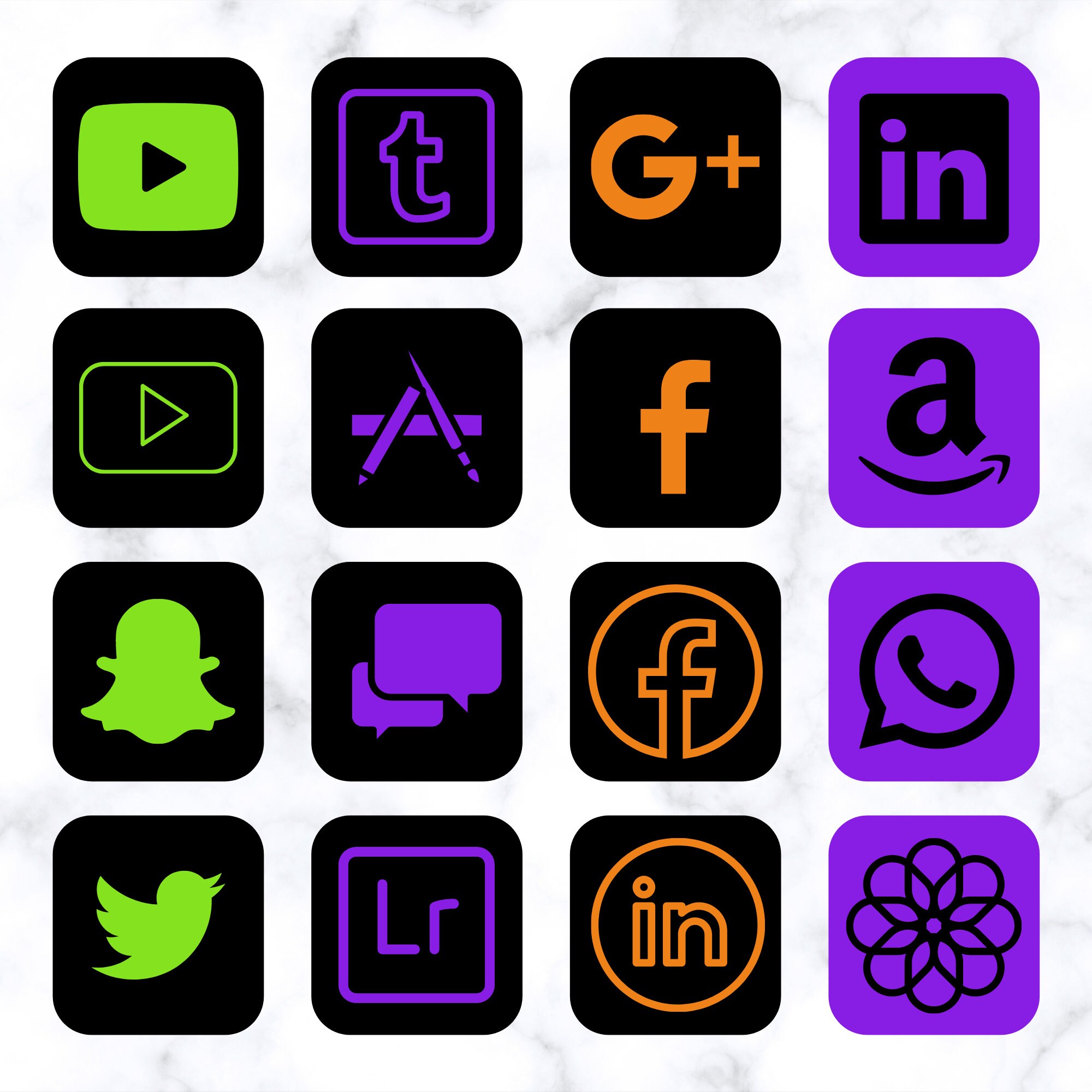 900 App icons for Halloween IOS 14 aesthetic widget app | Etsy