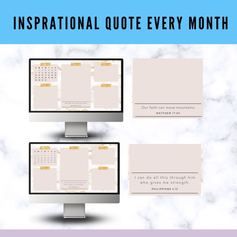 Desktop Wallpaper With Folder Icons and Monthly Calendar Minimalist ...