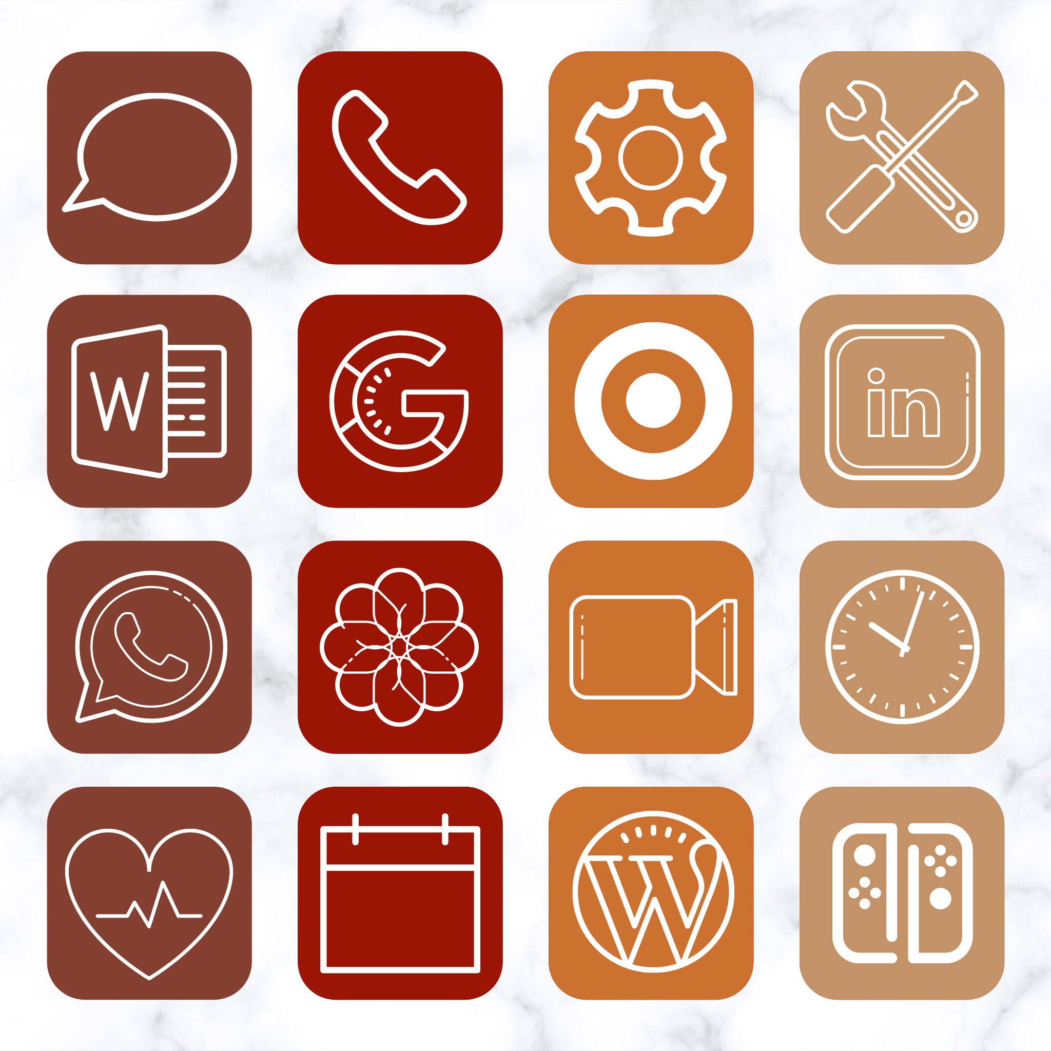 300 Fall App Icons for IOS 14 . App Icons for Fall. Aesthetic App ...