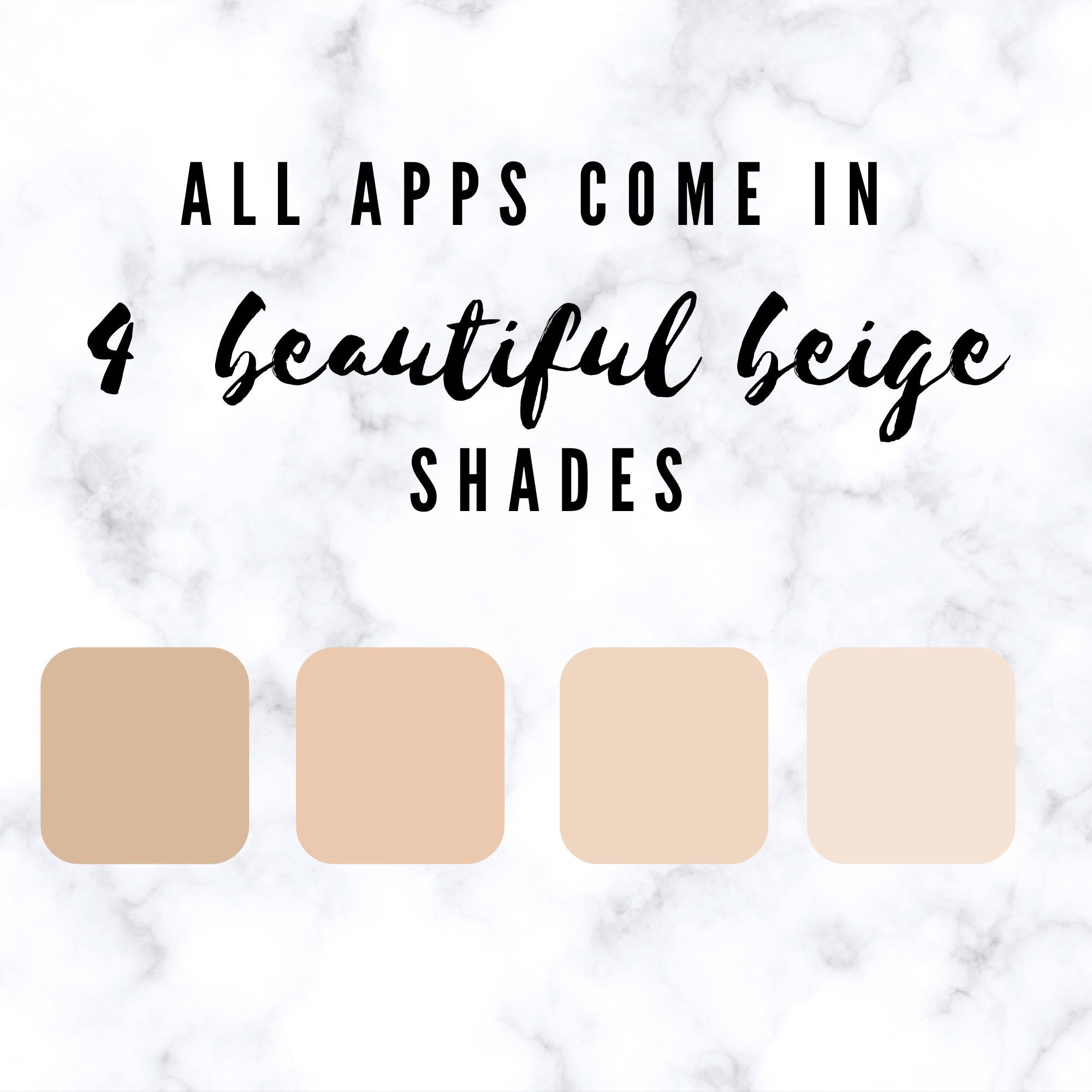 200+ beige app icons for IOS 14 Update. minimalist icons for IOS 14 ...