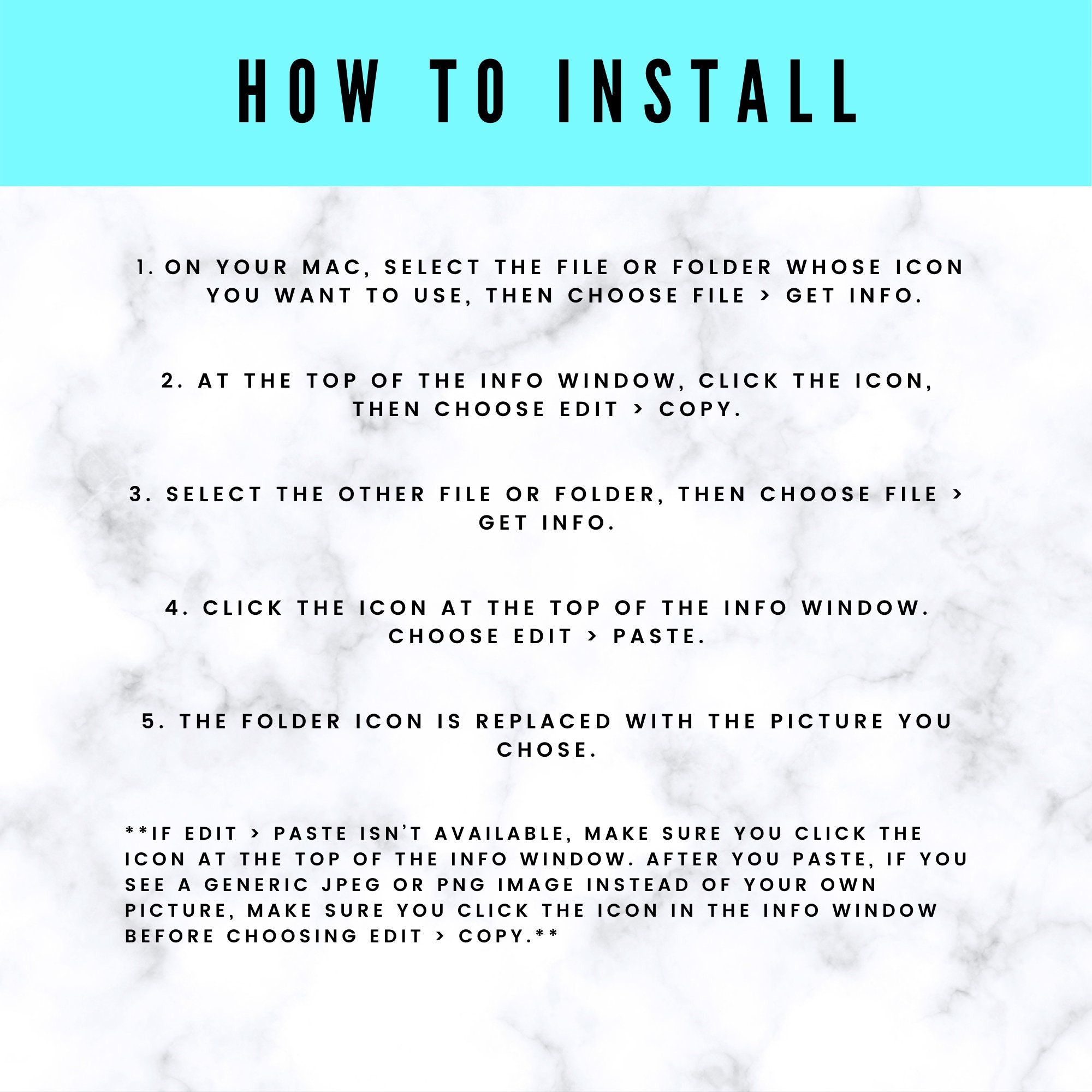 Minimalist Desktop Icons, Desktop Folder Icons for Mac, MacBook Folder ...