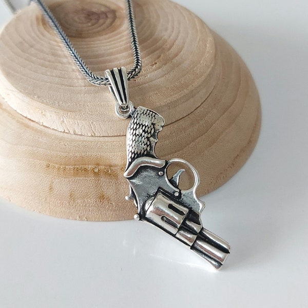 Revolver Pendant - Etsy