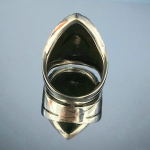 925 Sterling Silver Handmade Archer Thumb Men's Ring With Turquoise ...