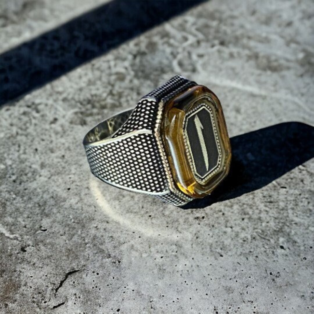 Elif Islamic Ring , Ottoman Sign Ring,handmade Silver Ring ,new Arrival ...