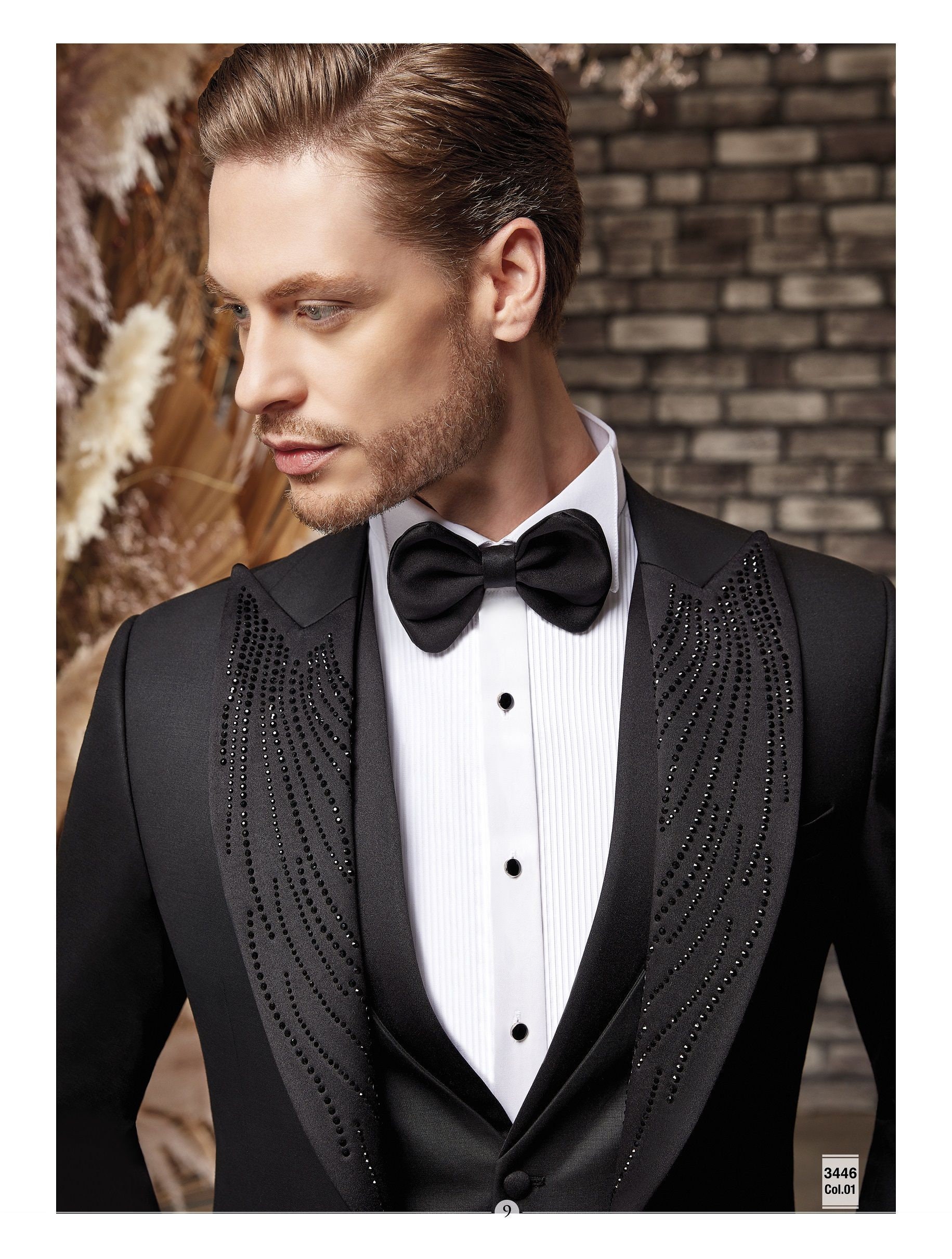 Black Suits For Men Designs