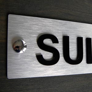SUITE Custom Door Hotel Numbers - Luxury Sign for Hotels - Custom ...