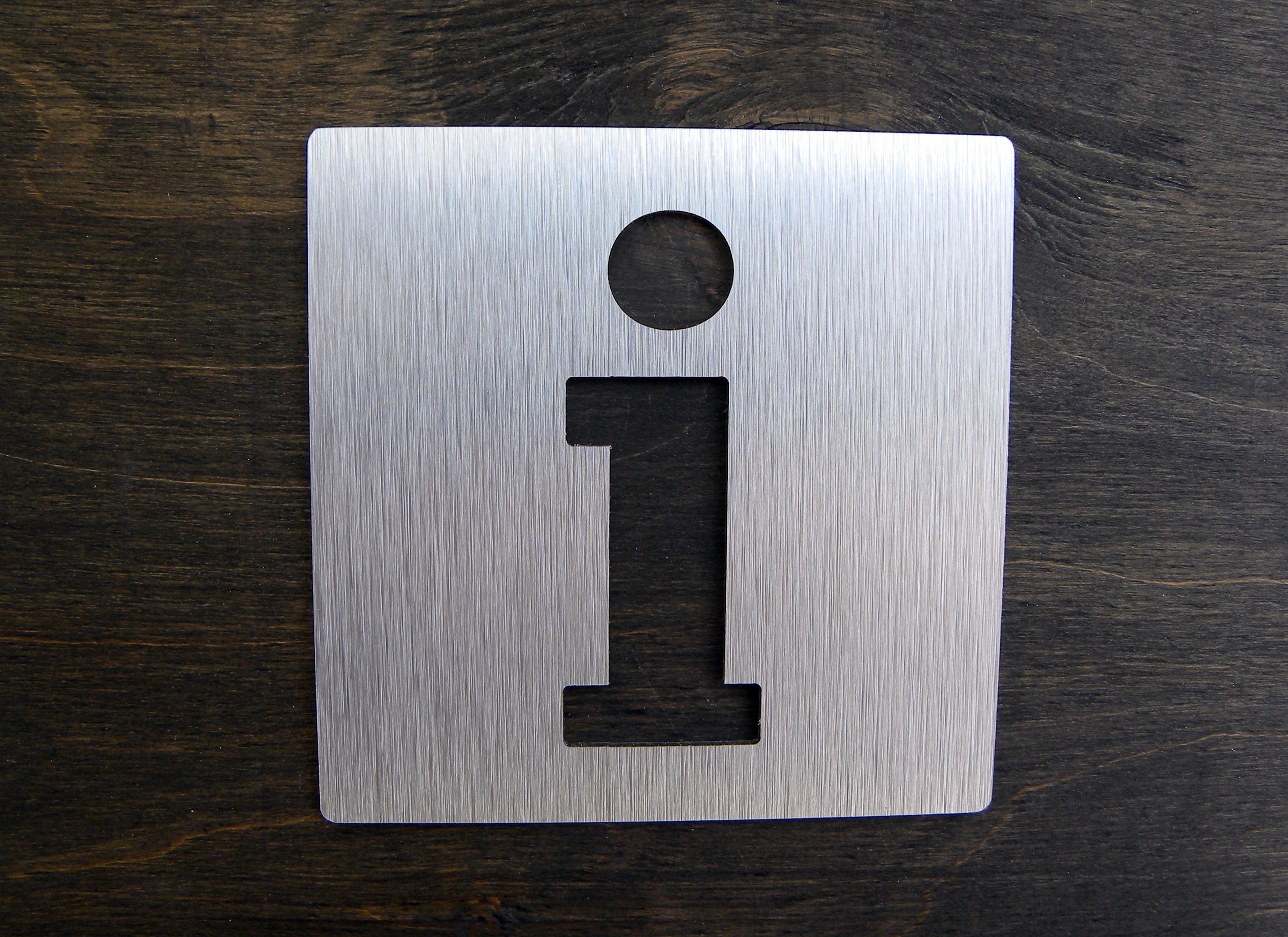 Informational Modern Plaque. Square Info Door Plaques. Plates - Etsy UK