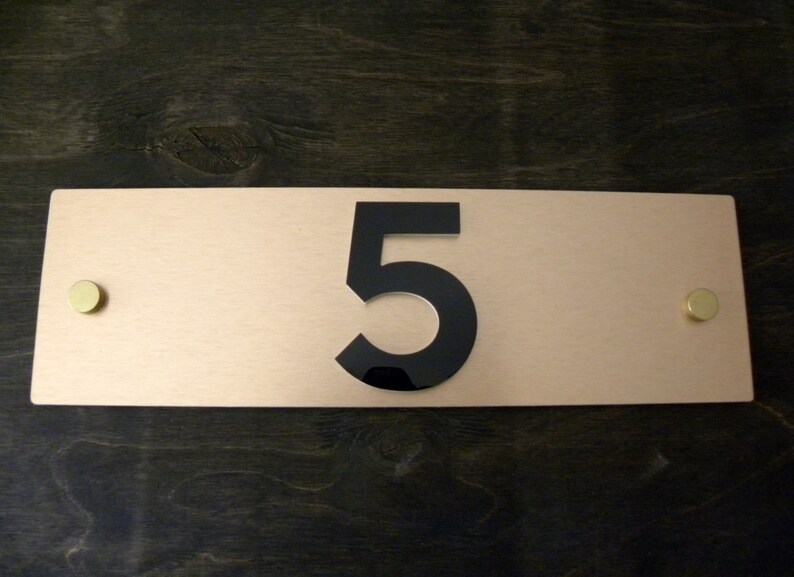 Custom Address Sign. Address Stainless Number Signs. Address | Etsy