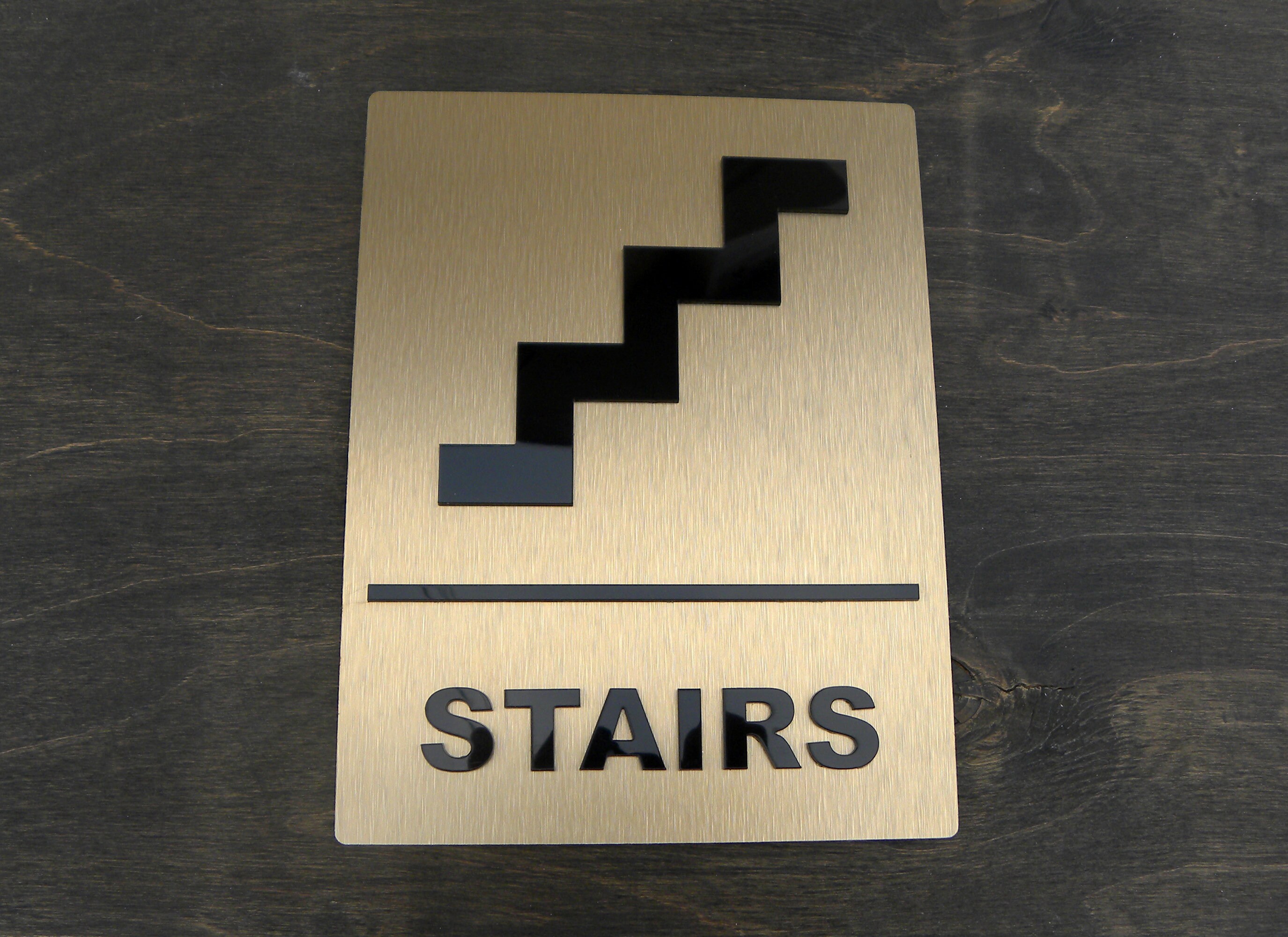 Stairs Step Hotel and Apartment Sign. Stairway Wall Custom Signs ...