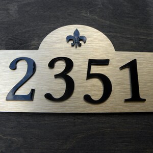 Custom French Door Signs. French Sign for Doors. Customized Apartment ...