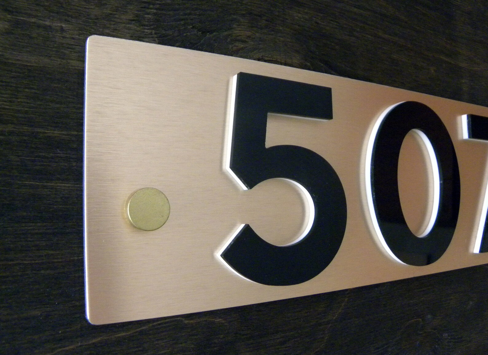 Custom Address Sign. Address Stainless Number Signs. Address | Etsy