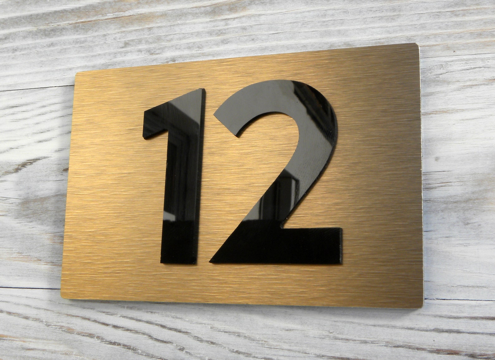 Apartment Plaques. Stainless Silver Plates for Doors. Door Plate ...