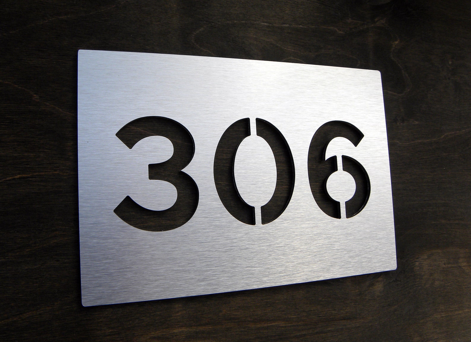 Condominium Door Signs. Black Plates for Apartments. Unit Complex Front ...
