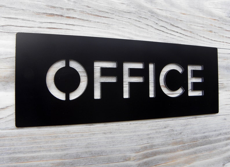 Office Door Sign. Signs for Offices. Adhesive Doors Plate. | Etsy