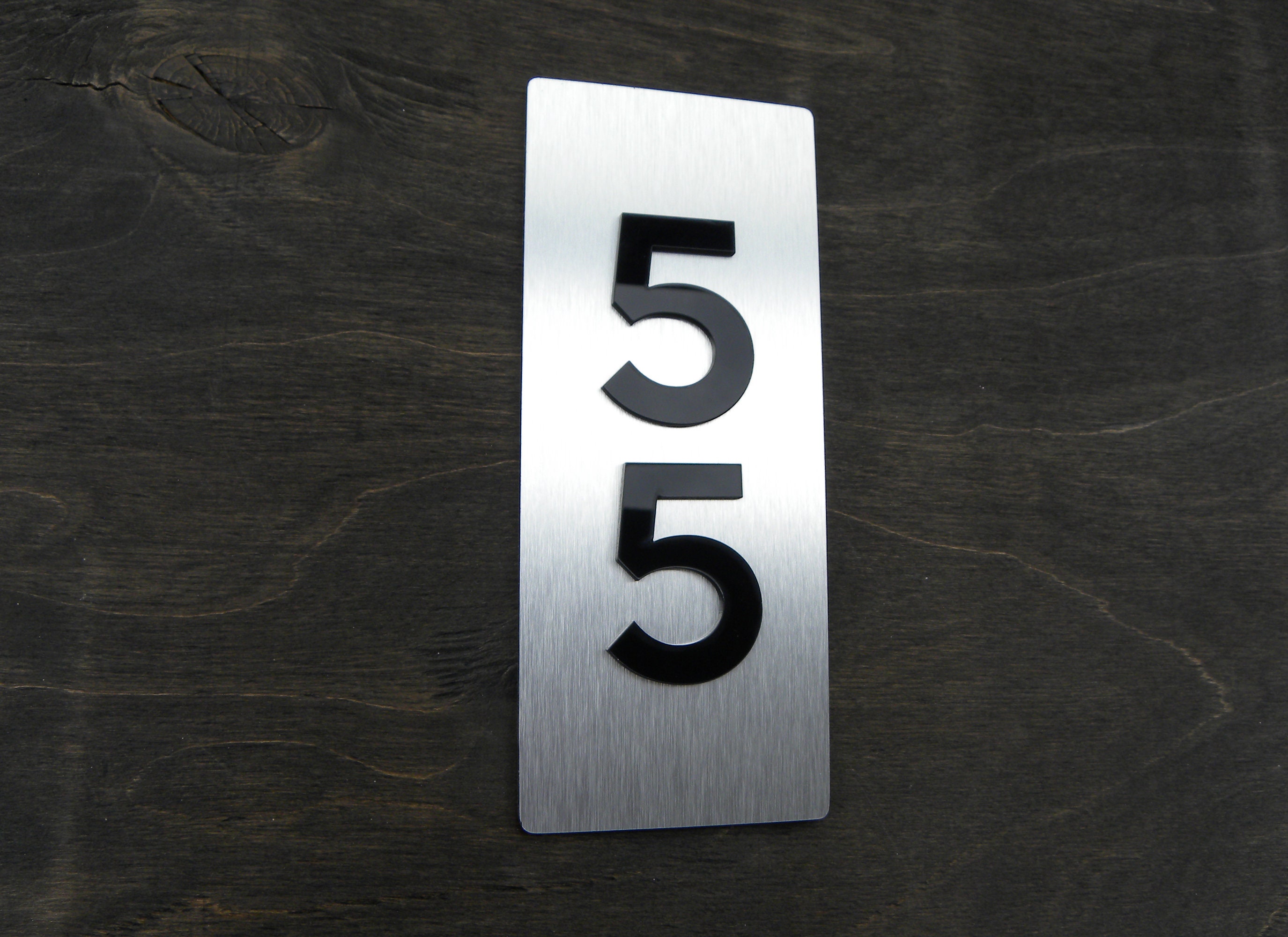 Vertical Door Plaques. Apartment Building Plate. Personalized - Etsy