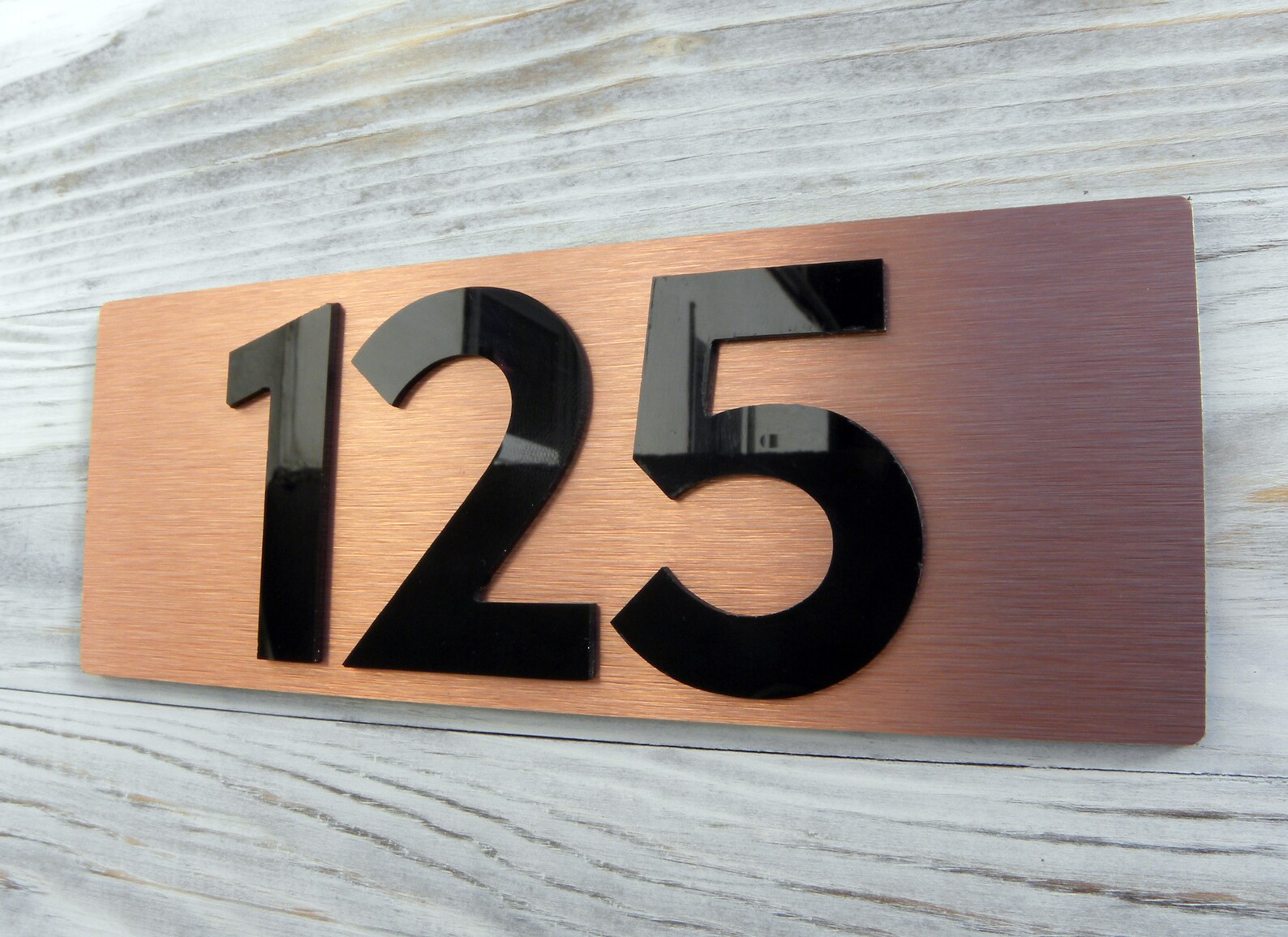 Custom Apartment Front Door Sign. Stainless Silver Apartments - Etsy