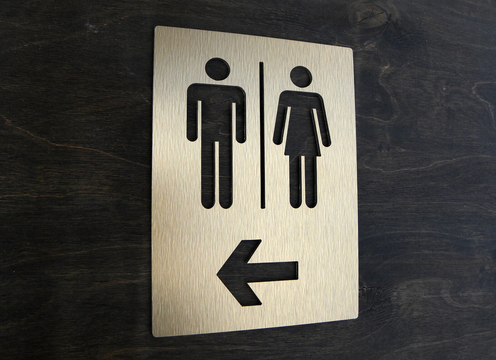 Restroom Directional Sign | Commercial Down up Left Right Signs With ...