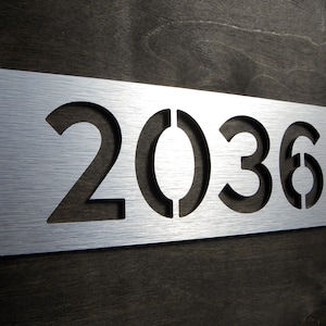 Door Signs | Bronze Plate for Apartments | Personalized Front Numbers ...