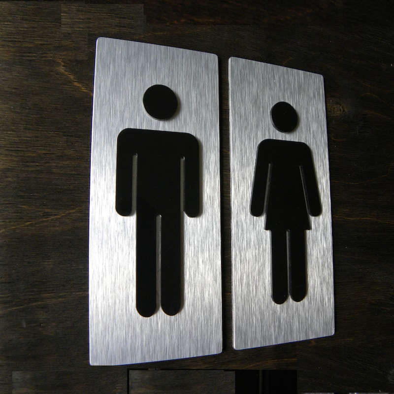 Toilette Sign - Etsy