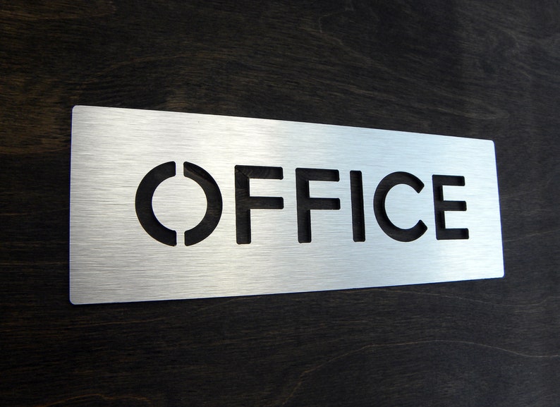 Office Door Sign. Signs for Offices. Adhesive Doors Plate. - Etsy