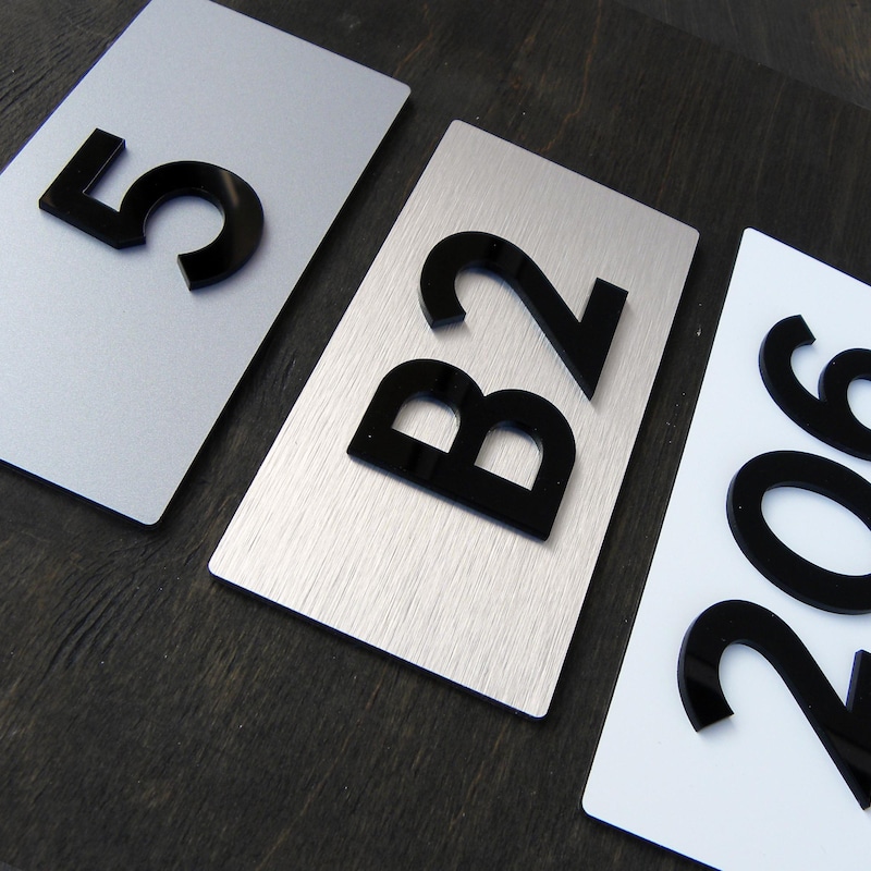Hotel Room Number Plates - Etsy