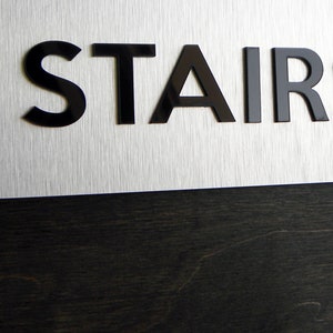 Stairs Step Hotel and Apartment Sign. Stairway Wall Custom Signs ...