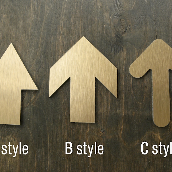 Metal Arrow Sign - Etsy