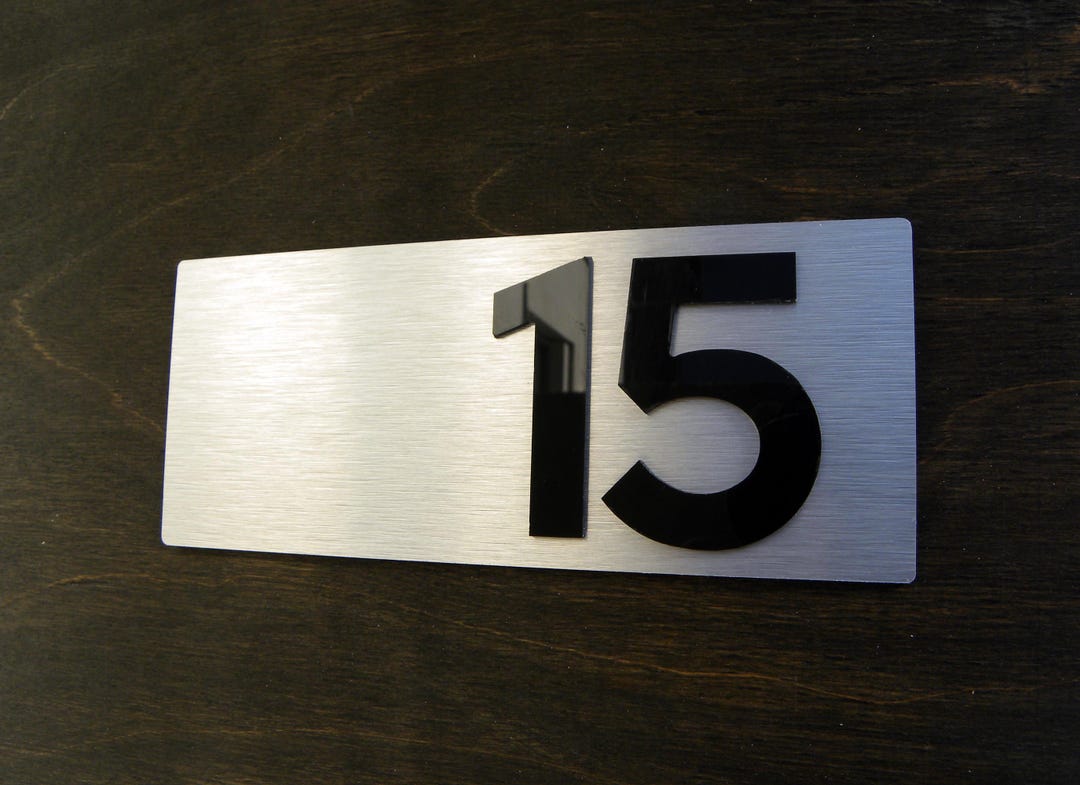 Apartment Door Numbers - Hotel Sign - Room Numbers Signs - Business ...