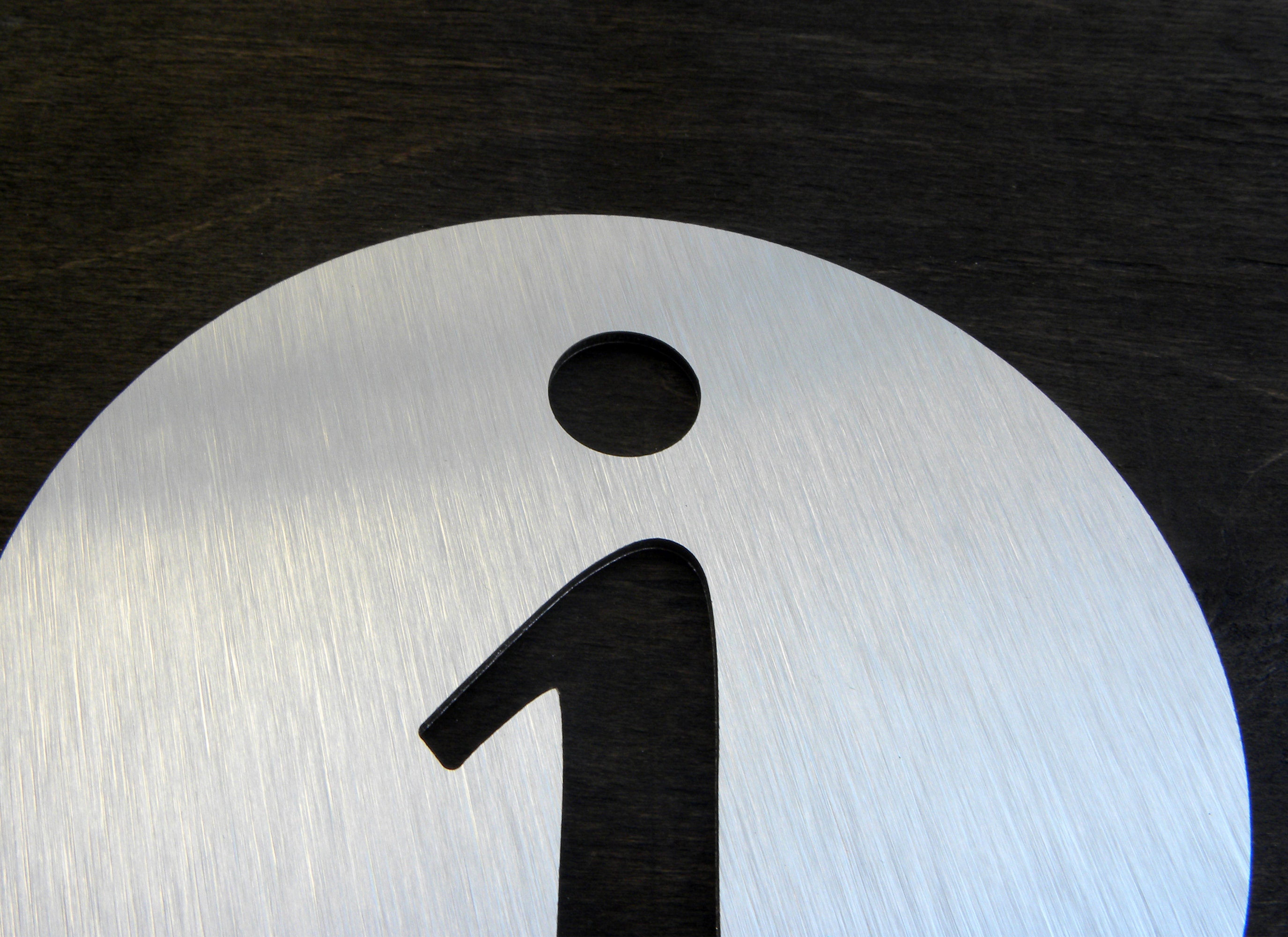 Informational Modern Plaque. Square Info Door Plaques. Plates | Etsy