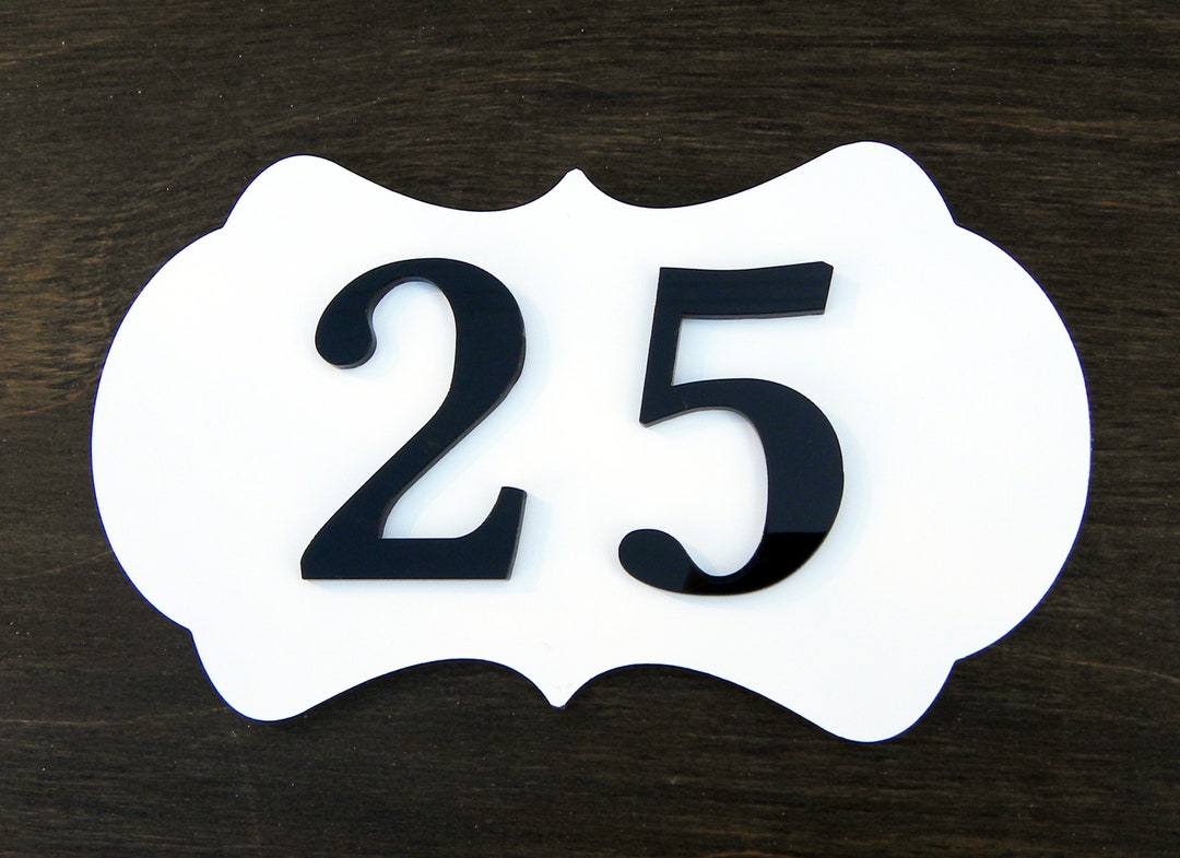 Hotel and Apartment Signs. White Matte Sign for Doors. Hotel Door Decor ...