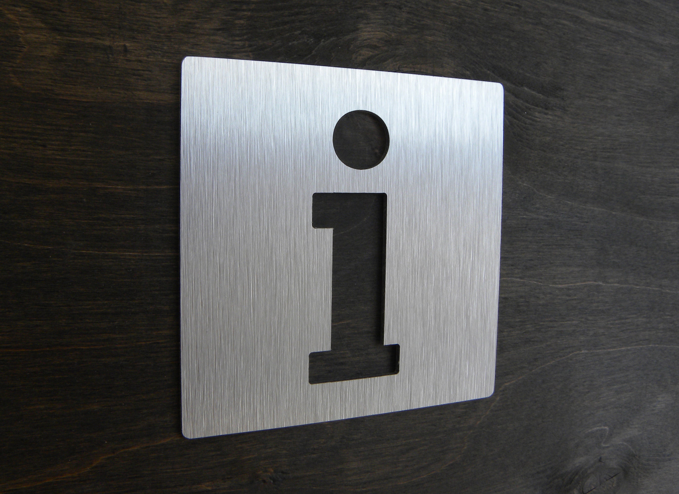 Informational Modern Plaque. Square Info Door Plaques. Plates - Etsy UK