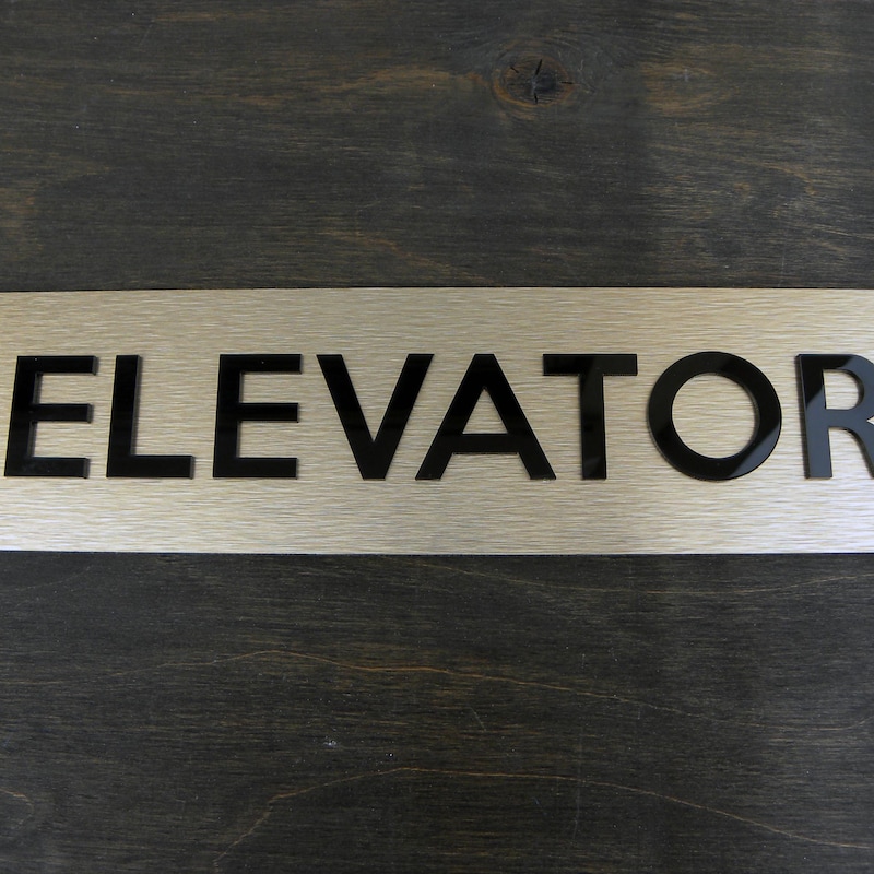 Elevator Sign - Etsy