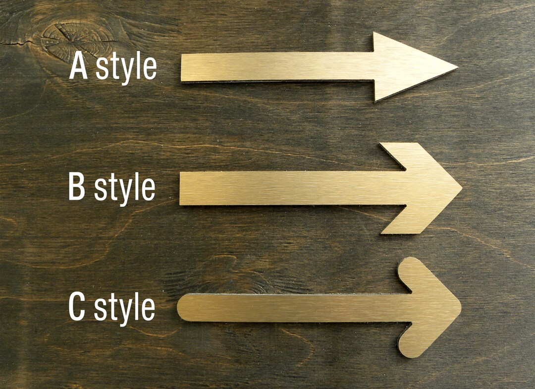 Arrows . Directional Wall Sign . Signs for Directions . Way Finding ...