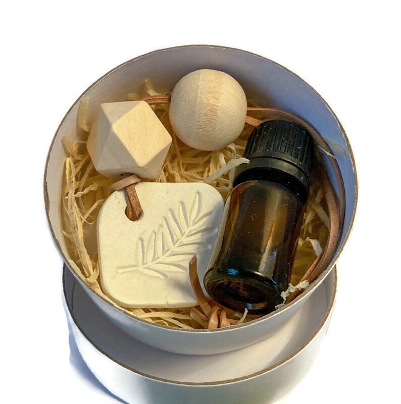 Gift Box Air Dry Clay Diffuser Essential Oil Diffuser - Etsy
