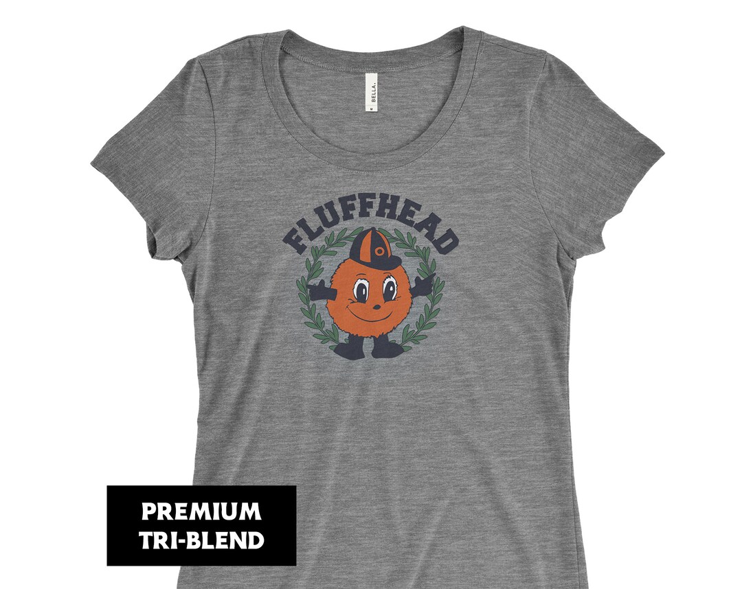 Phish WOMEN'S Fluffhead Trey Anastasio Orange Lot Tee Tri Blend Tshirt ...