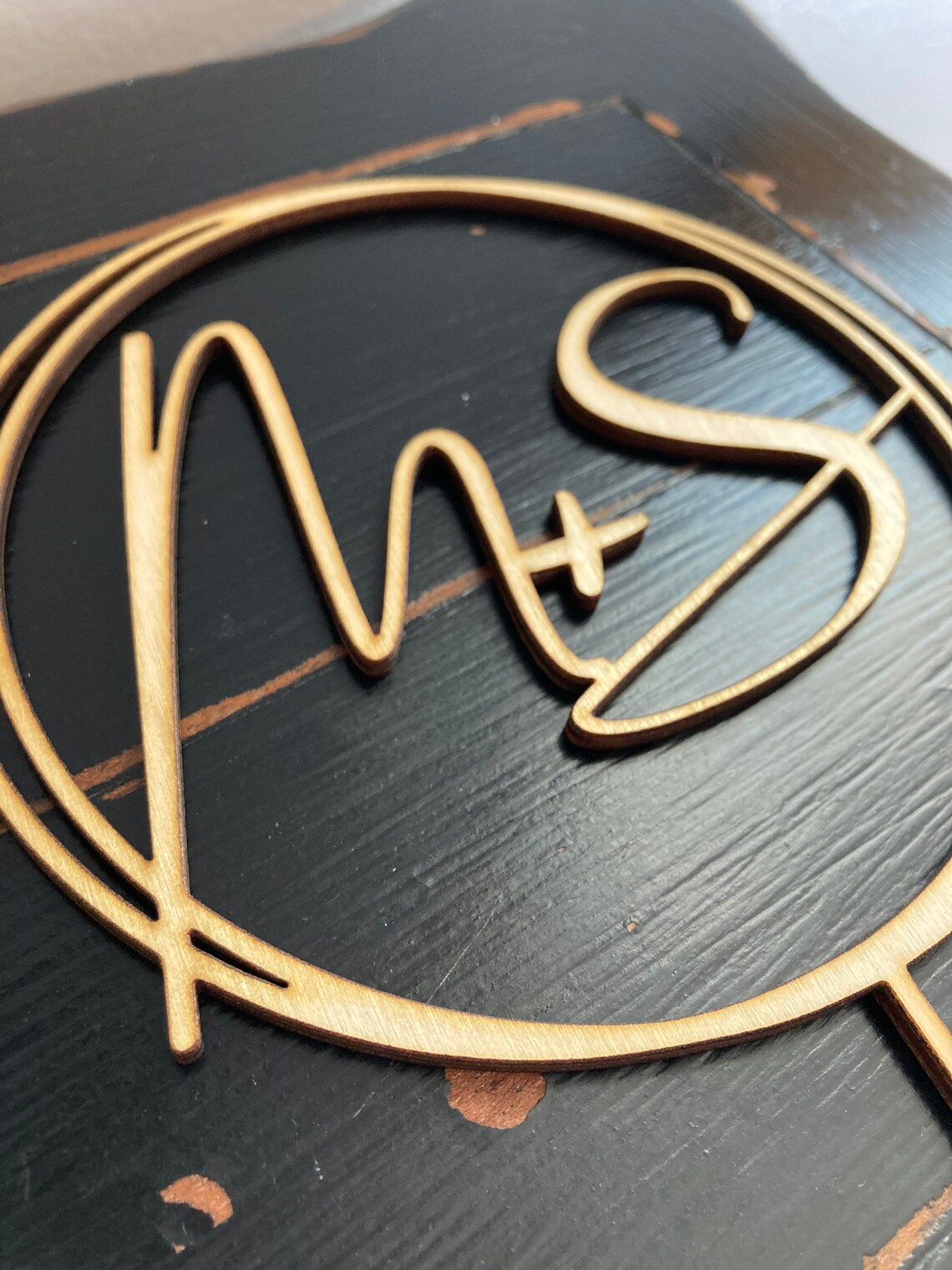 Rustic Decor Cake Topper Made From Wood Special Occasion - Etsy