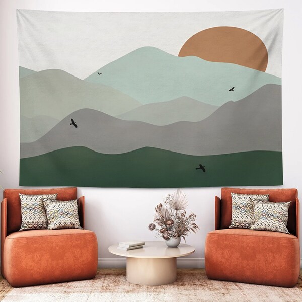 Mountain Tapestry - Etsy Canada
