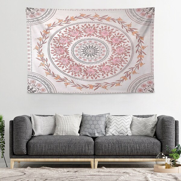 Medallion Tapestry - Etsy