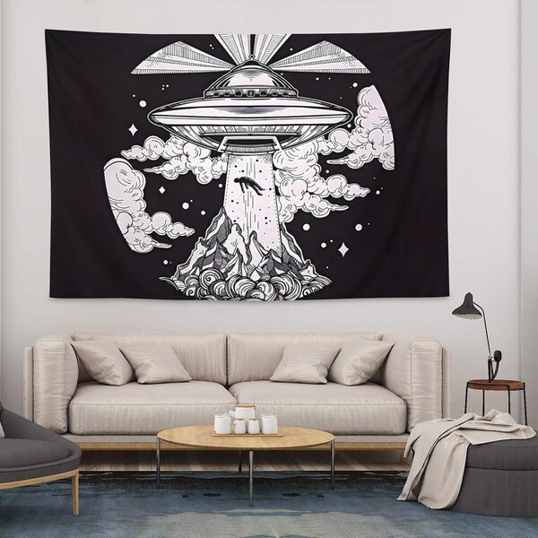 Ufo Tapestry - Etsy