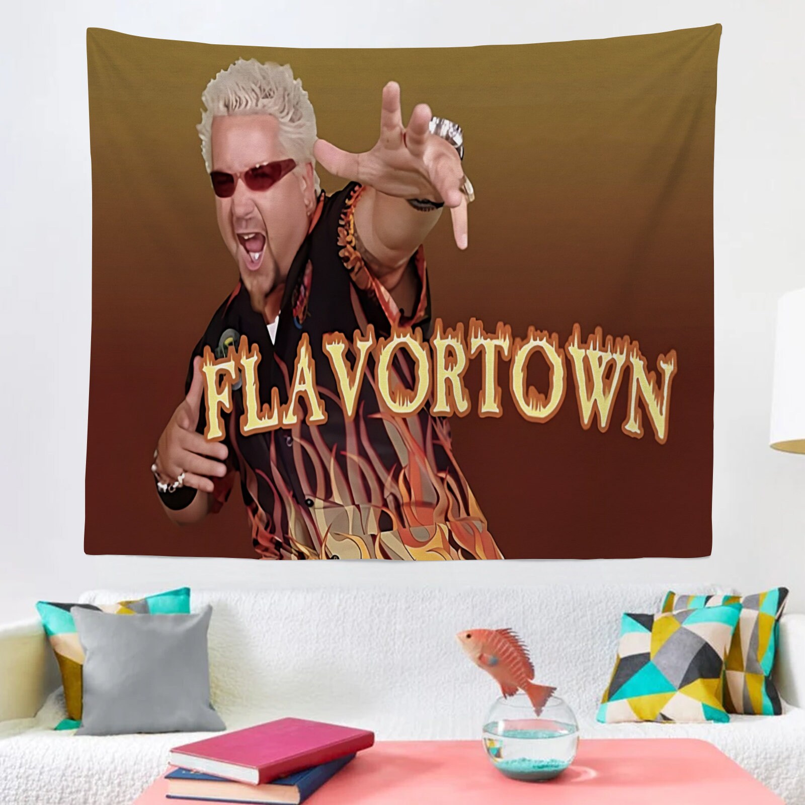 Guy Fieri Flavortown Wall Tapestry