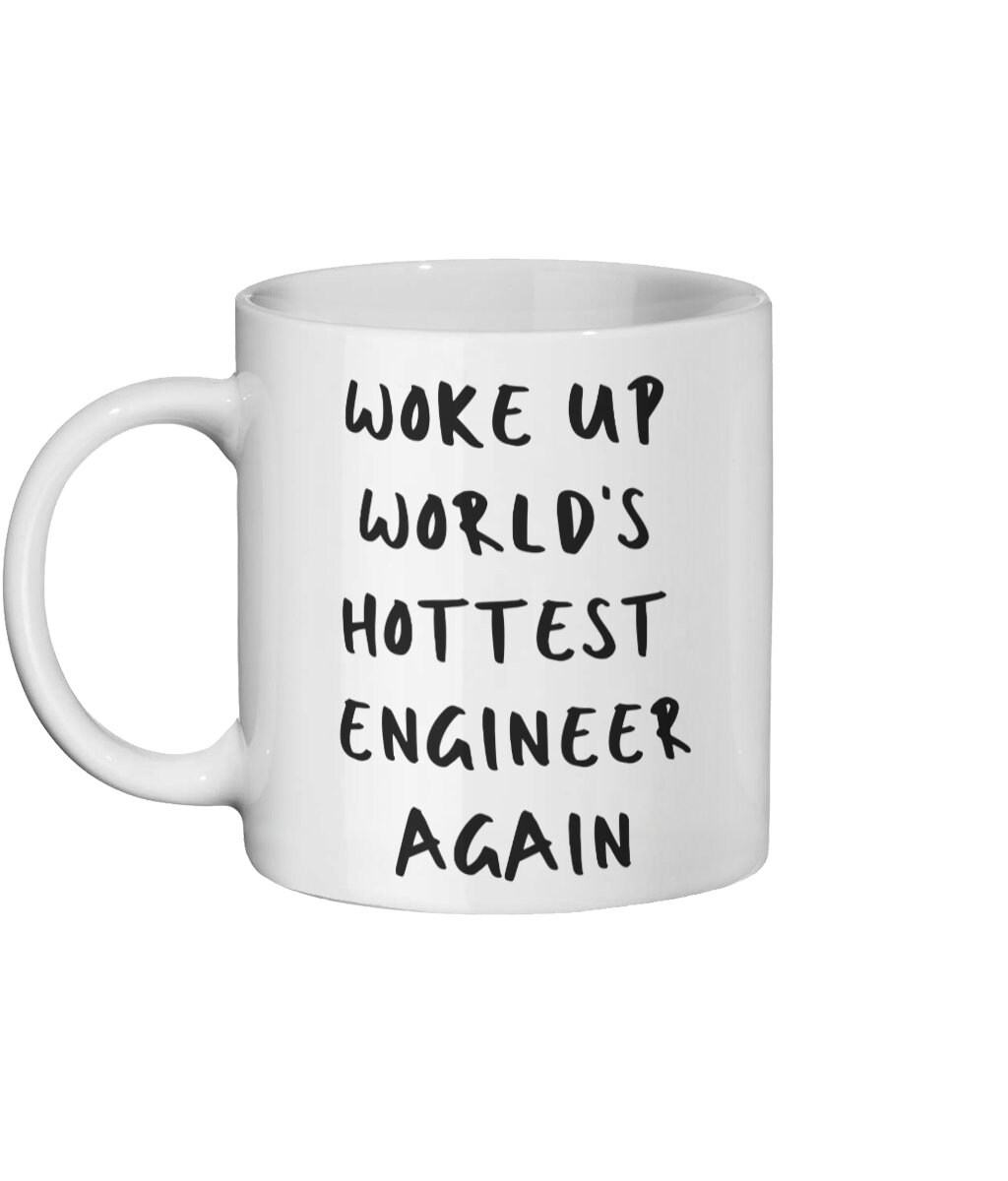 Engineer Coffee Mug Gift. Funny Humorous Saying Novelty Tea Cup Gift ...