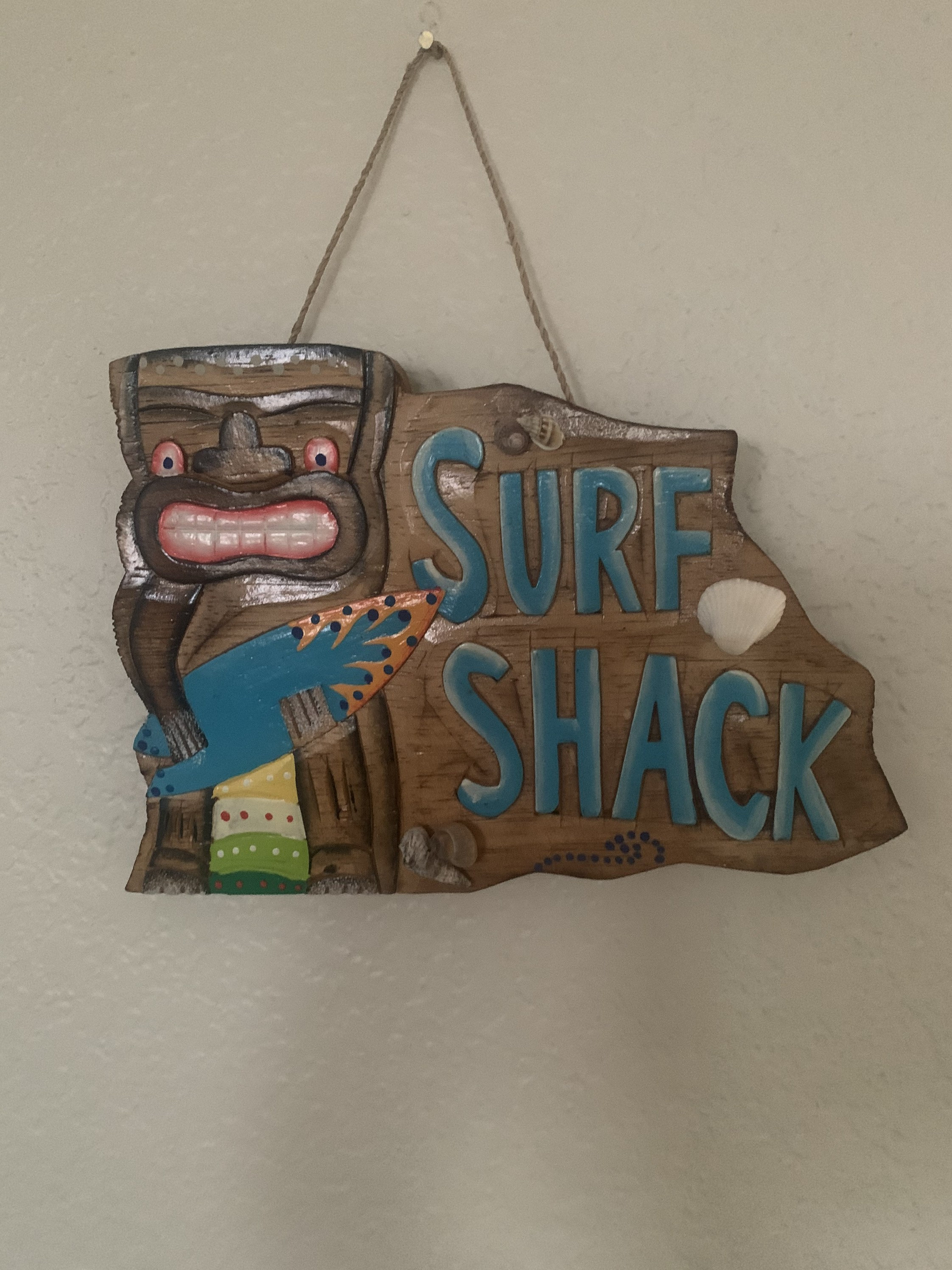 Wood Carved Surf Shack Sign Coastal Decor Surf Decor Beach - Etsy