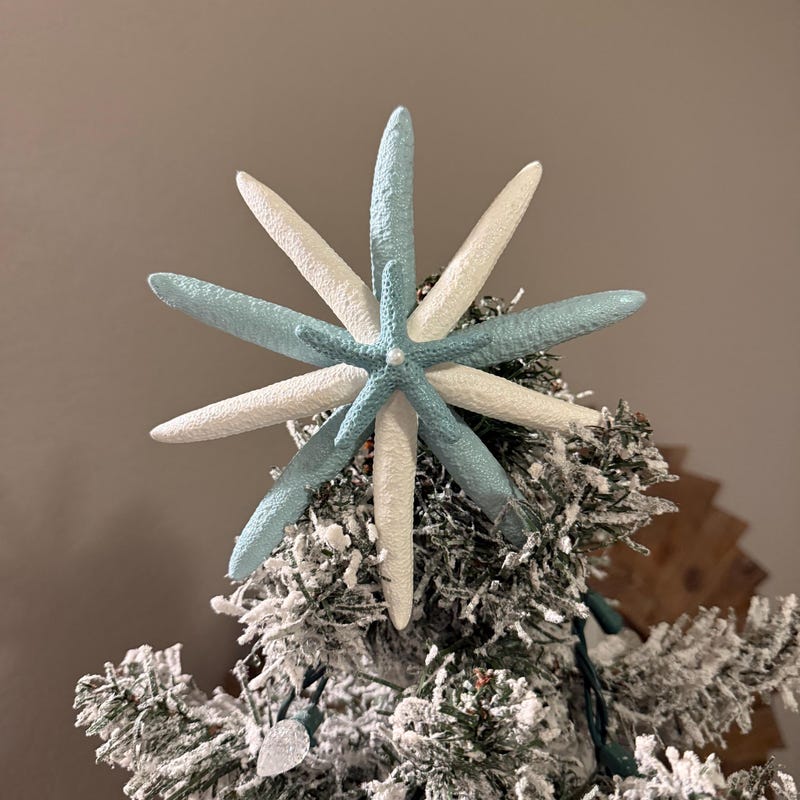 Starfish Tree Topper - Etsy